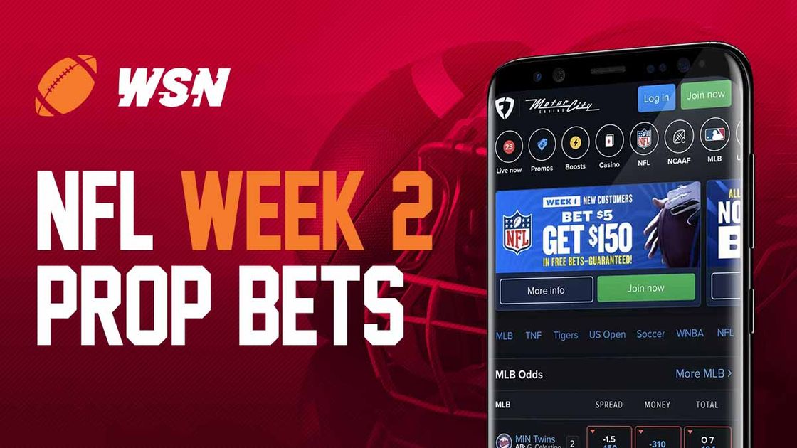 NFL Week 2: Best Prop Bets for NFL Week 2 Games