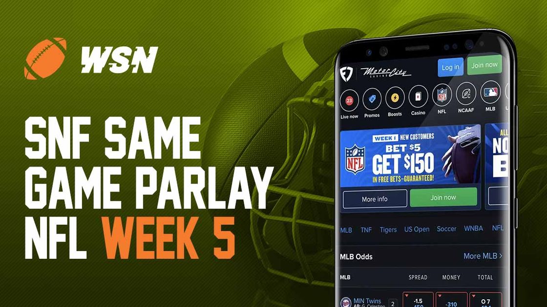 Sunday Night Football SGP: Best SNF Week 5 Parlay Picks