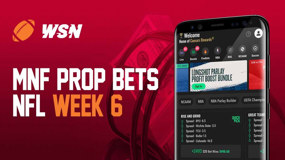 Bears vs Commanders Prop Bets: Monday Night Football Week 6